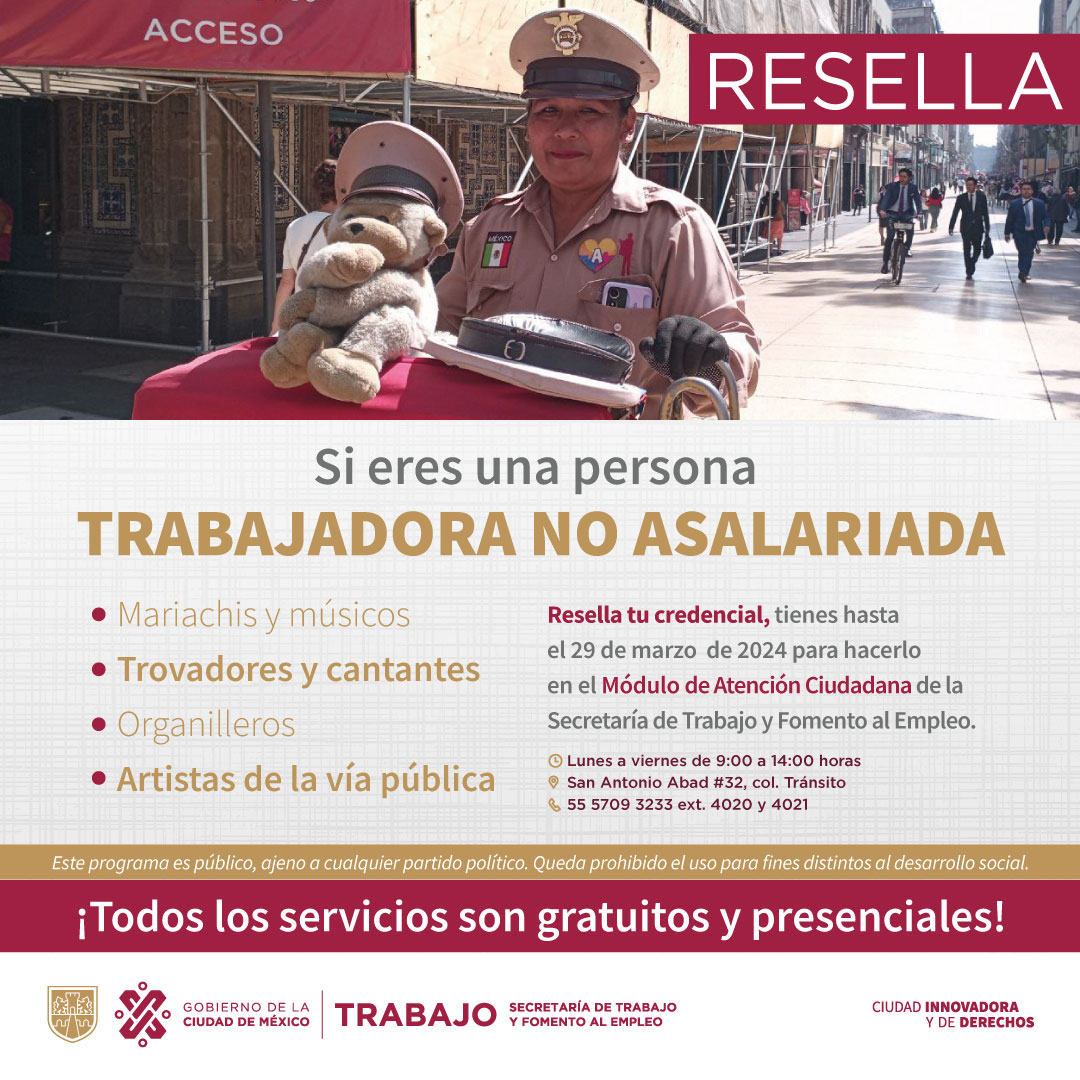 STyFE renueva credenciales de trabajadores no asalariados – Donceles Portal